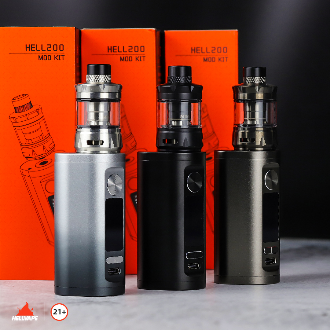 Hell200 Mod Kit – Ultralight and powerful mod kit by hellvape-Hellvape - The DIY atomizer ...